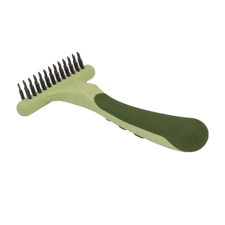 JW Pet Double Row Undercoat Pet Brush Rake - Walmart.com