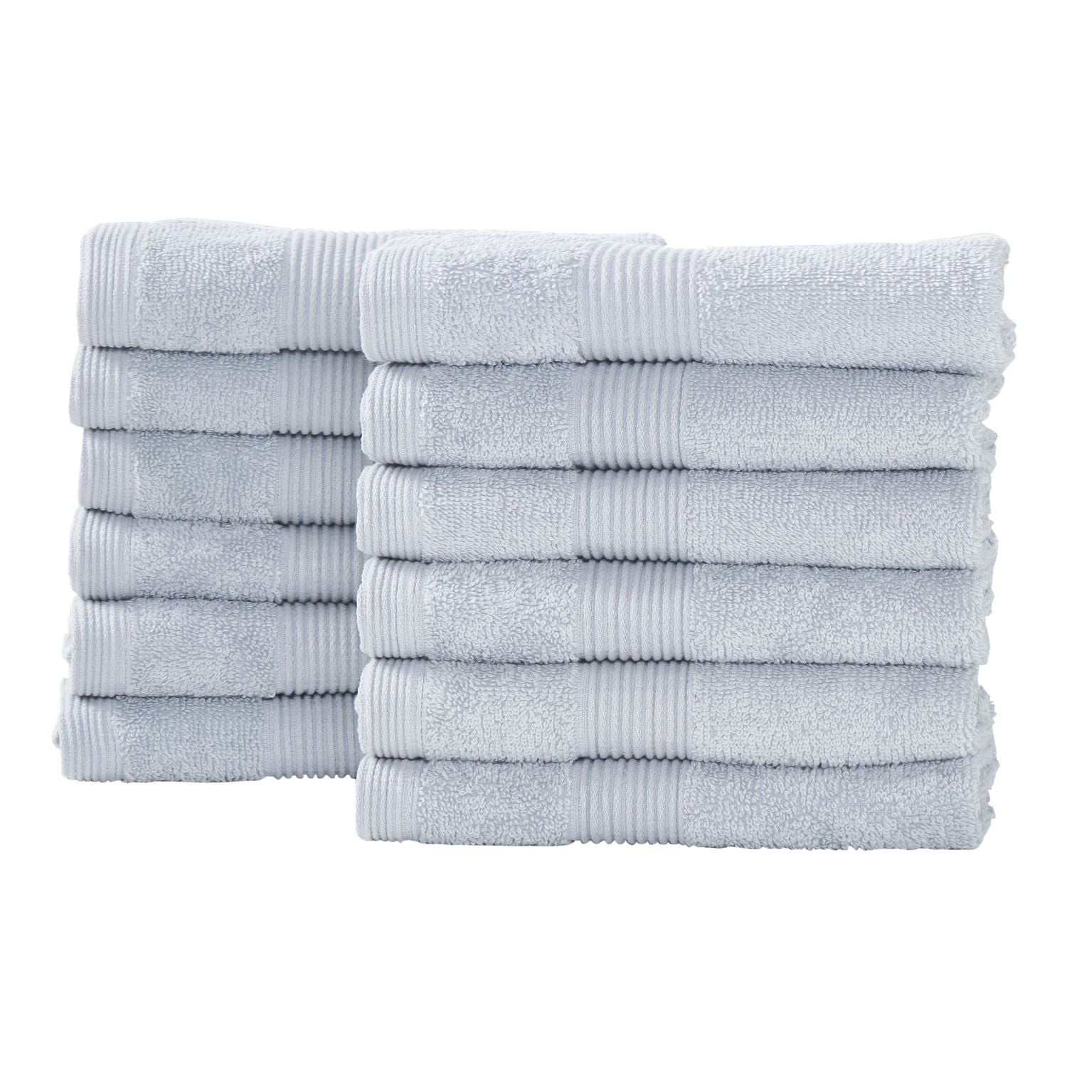 Click here for Fabstyles Premium Face Towels Set Of 12  Soft And... prices