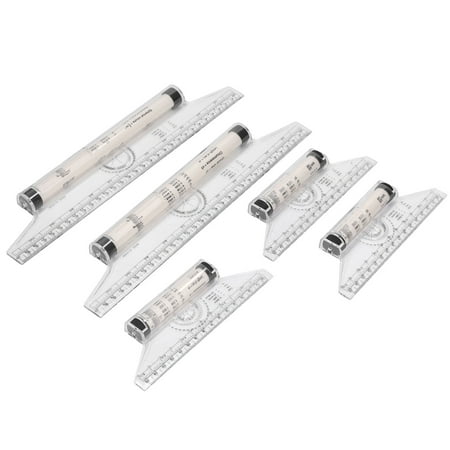 Parallel Rolling Ruler, 5pcs Stable Sliding Portable Measuring Rolling ...