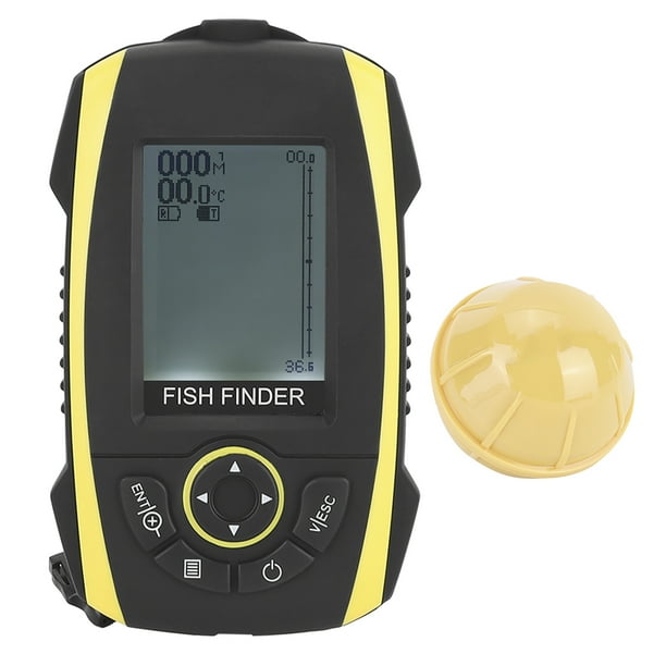 Fish Finder,Wireless Depth Sonar Visual Fish Detector Fishing Sonar ...