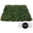 Red Tipped Photinia Leaf Trellis 4-Pack - Bamboo Greenery Panel ...