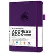 67144 Mead Address Book. 52 sheets 7 3/4" x 5 1/8". Assorted colors ...