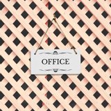 Office (Crumpled Paper) 5x10 Hanging Plus Wall or Door Sign | Rustic ...