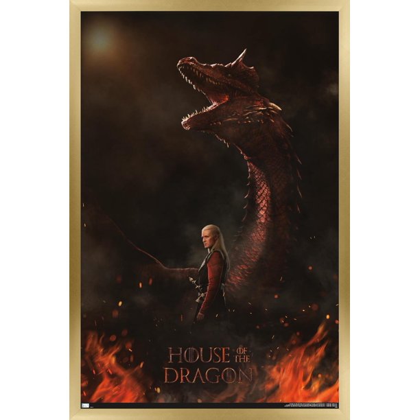 House of the Dragon - Daemon Dragon One Sheet Wall Poster, 14.725" x 22 ...