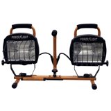 Designers Edge L14SLED Orange 1000-Watt Twin-Head Adjustable to 68 ...