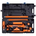 10 Ton Porta Power Kit, Hydraulic Ram with Pump, Car Jack with 4.6 ft/1 ...