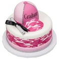 Pink Camo Edible Cake Topper Image Strips by A Birthday Place - Walmart.com