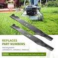2105200317A Lawn Mower Blades 21 inch Compatible with Murray,MNA 152901 ...