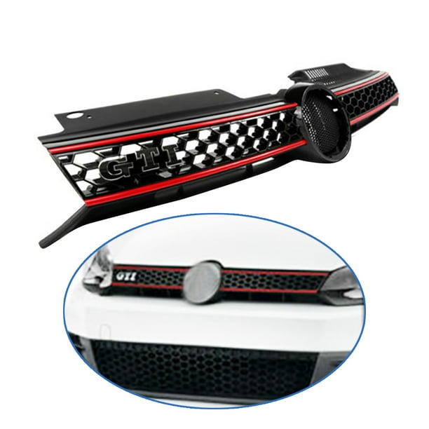 SEBLAFF Front Upper Hood Grille Honeycomb Mesh Fit for 2010 2011 2012 ...
