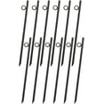 Rebar stake with loop 12pcs Grip Rebar 3/8x 18 Inch Steel Durable Heavy ...