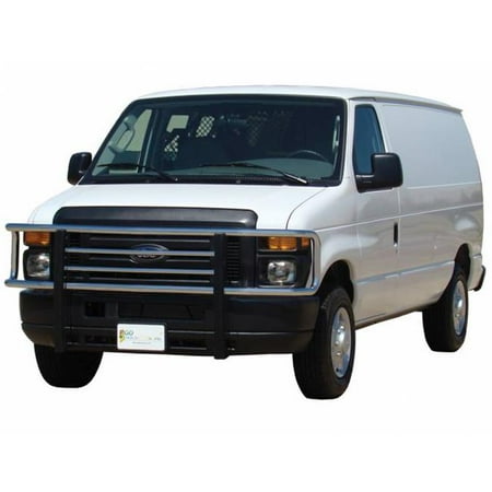 08-12 Ford E150, E250 & E350 Van Big Tex Grille Guard, Black - Walmart.com