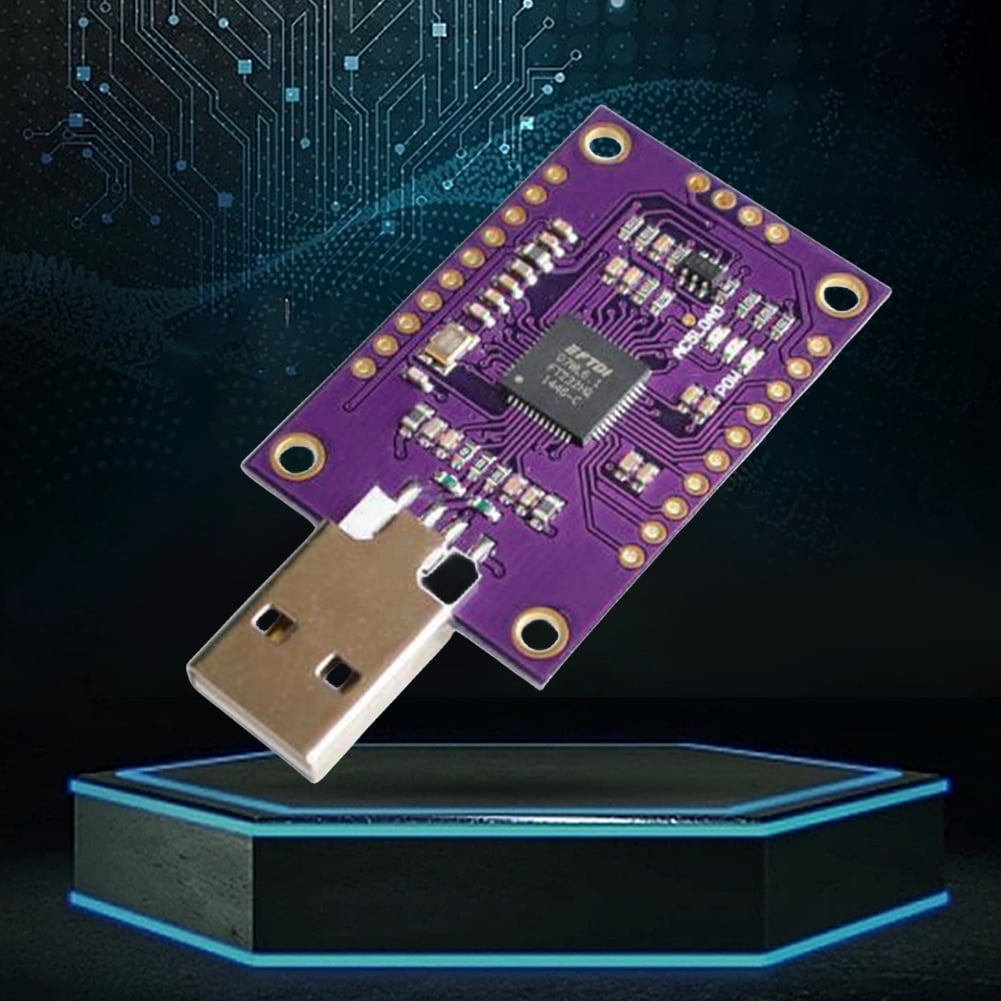 Módulo multifunción Bsvklp FT232H USB a JTAG UART/FIFO SPI/I2C 480Mb/s ...
