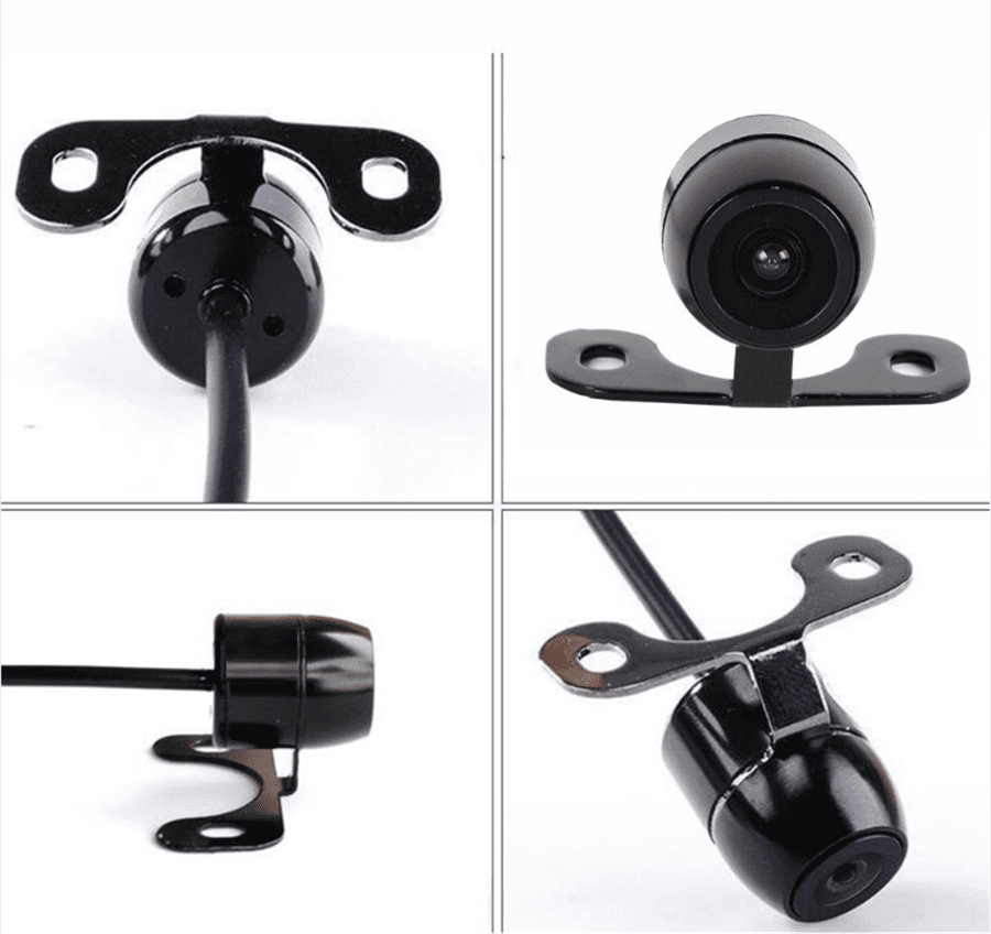 HD 170° Black Front Rear Side View Camera Night View For Car Truck RV ...