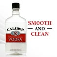 Caliber Vodka, 750 ml Traveler Bottle, 80 Proof Smooth Spirit Crafted ...