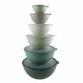 Cook with Color 12-Piece Mixing Bowl Set with Non-Slip Silicone Base ...