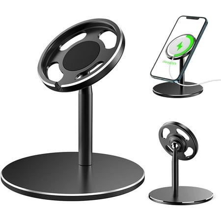 AIMTYD Stand for MagSafe Charger, Adjustable Desk Mount Phone Dock ...
