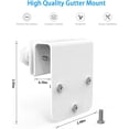 Gutter Mount Bracket Compatible with Eufy Security SoloCam S340/SoloCam ...