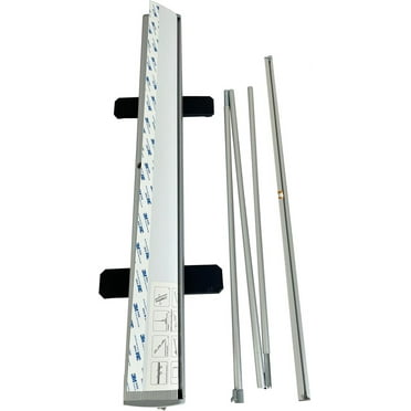 Ghent's Plastic 12" Hold Up Display Rail 12 Pack in Clear & Gray ...