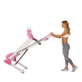 Sunny Health & Fitness Treadmill with Manual Incline, Pulse Sensors ...