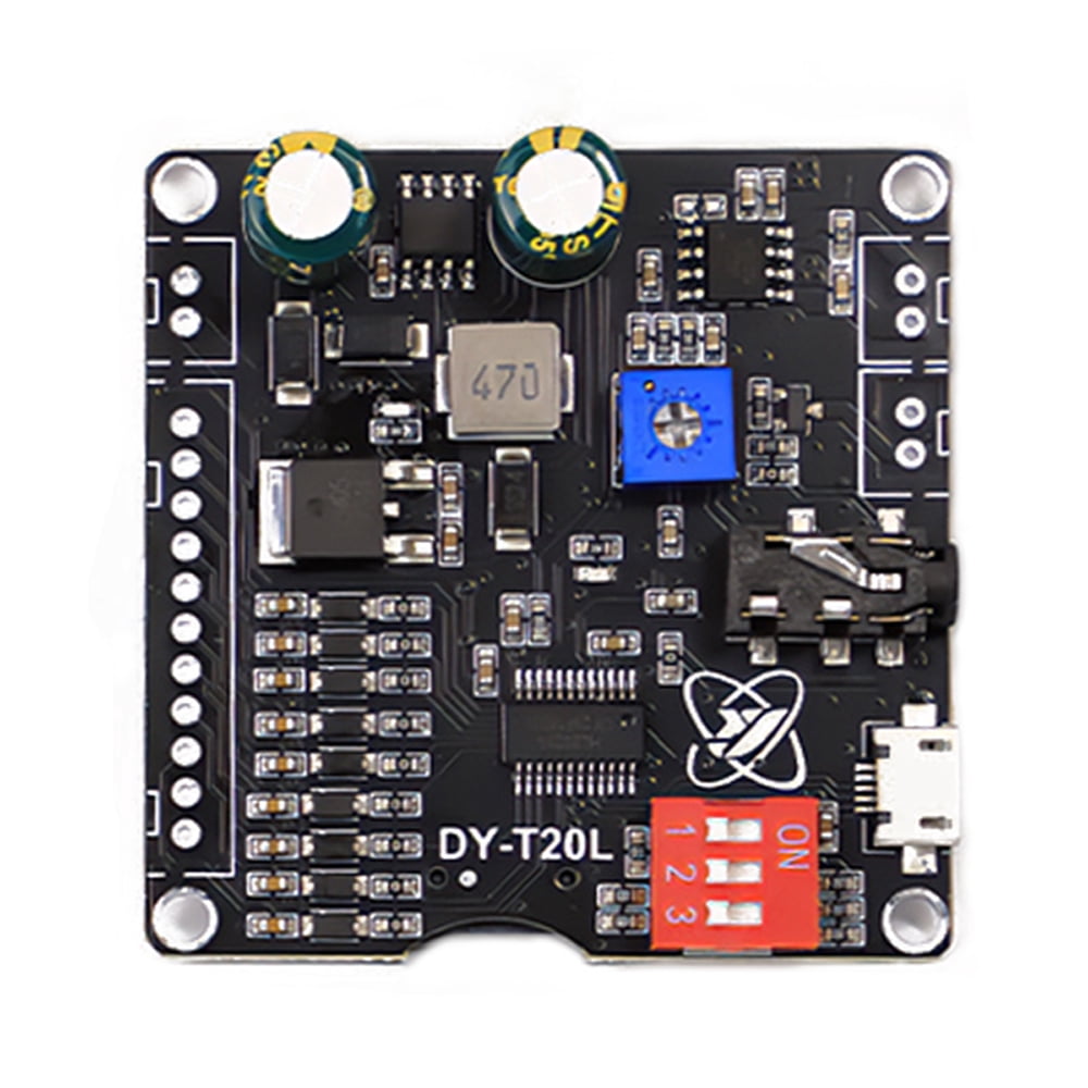 10W 20W MP3 Player Sound Module Voice Playback Board 9CH One-for-One ...