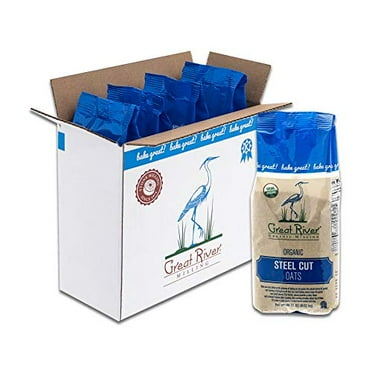 Prairie Mills Premium Natural Steelcut Pinhead Oats for Baking ...