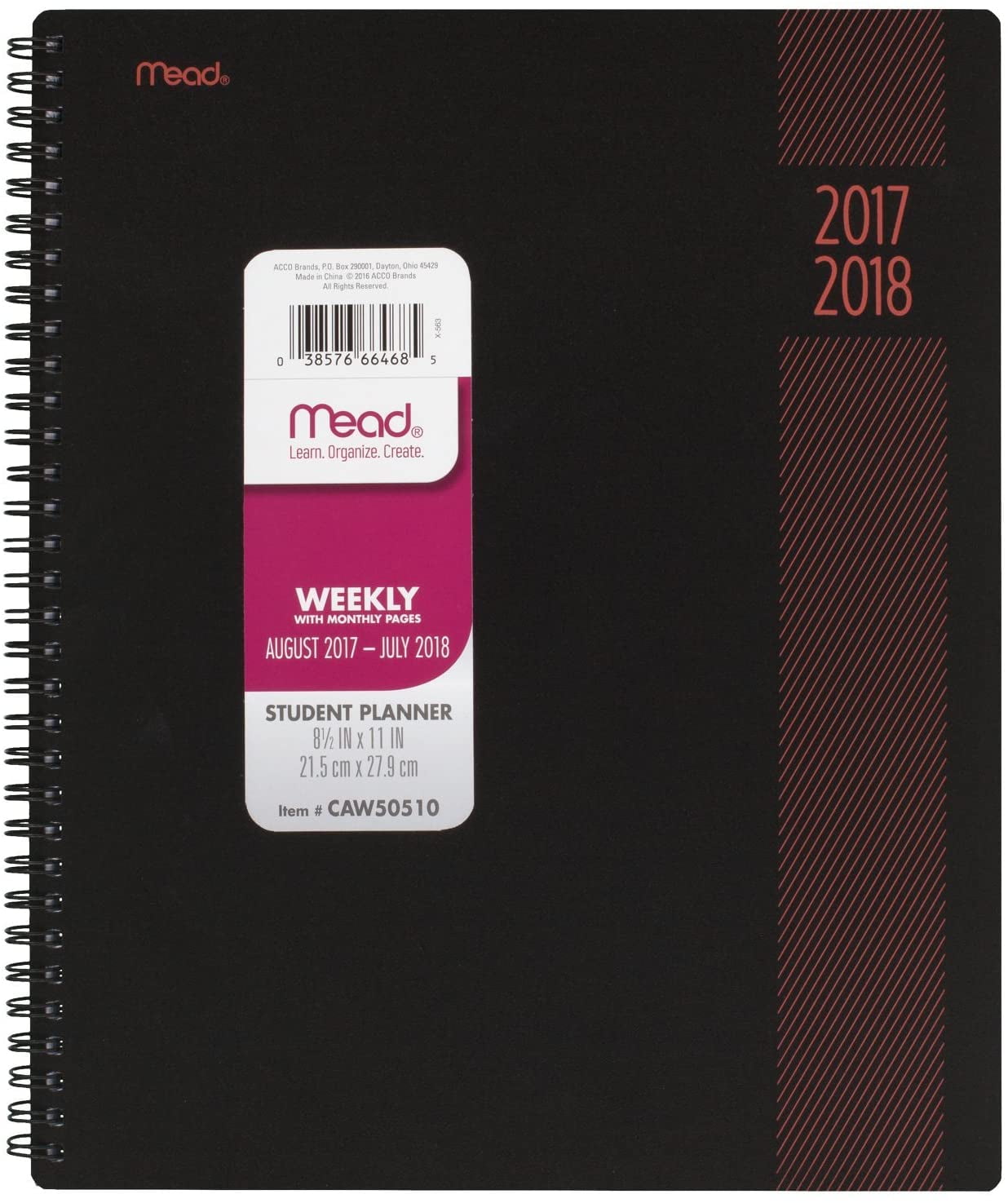 Mead Organize Academic Planner (CAW50510-18) | Walmart Canada