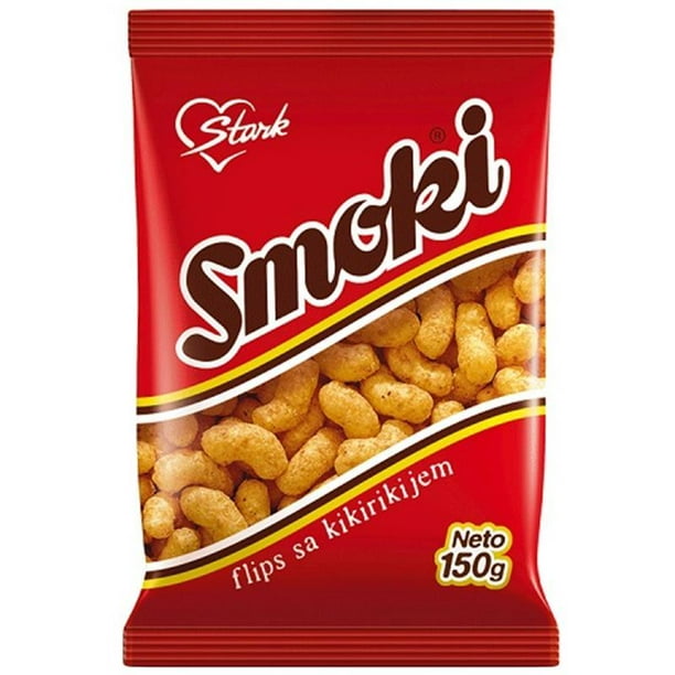 Smoki Peanut Flavored Snacks, 150g - Walmart.com - Walmart.com