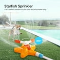 All For Paws Chill-Out 360-Rotation Dog Outdoor Water Sprinkler Toy ...