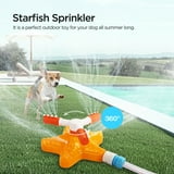 All For Paws Chill-Out 360-Rotation Dog Outdoor Water Sprinkler Toy ...