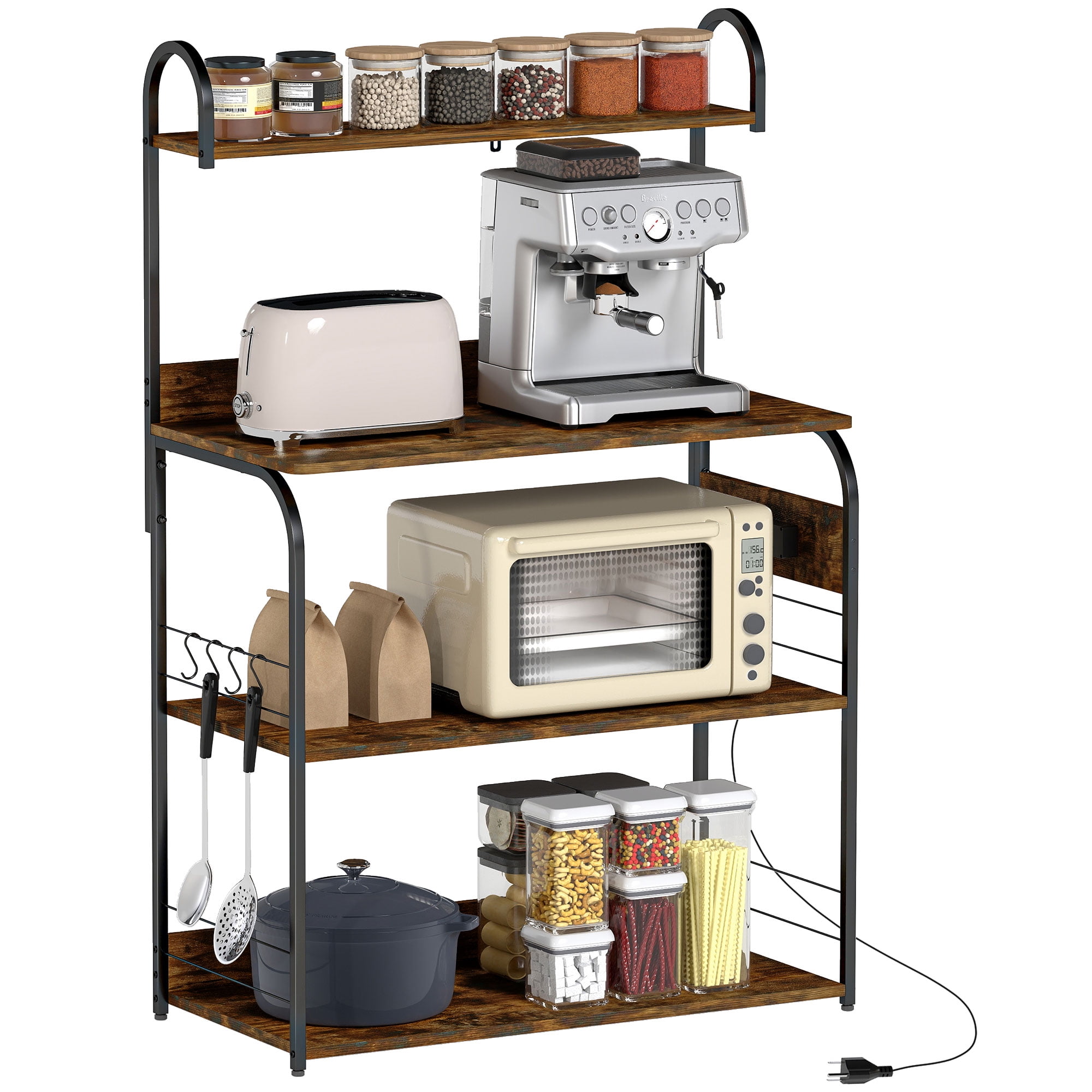 Click here for Cosotower Bakers Rack With Charing Station  Microw... prices