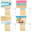 Assorted Beautiful Beach Postcards - 40 4 x 6 Postcards - Beach Theme ...