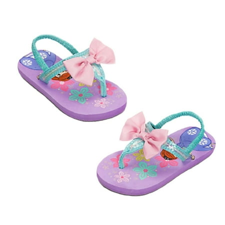 Disney Sofia The First Butterfly FLIP Flops (S 5/6) Purple | Walmart Canada
