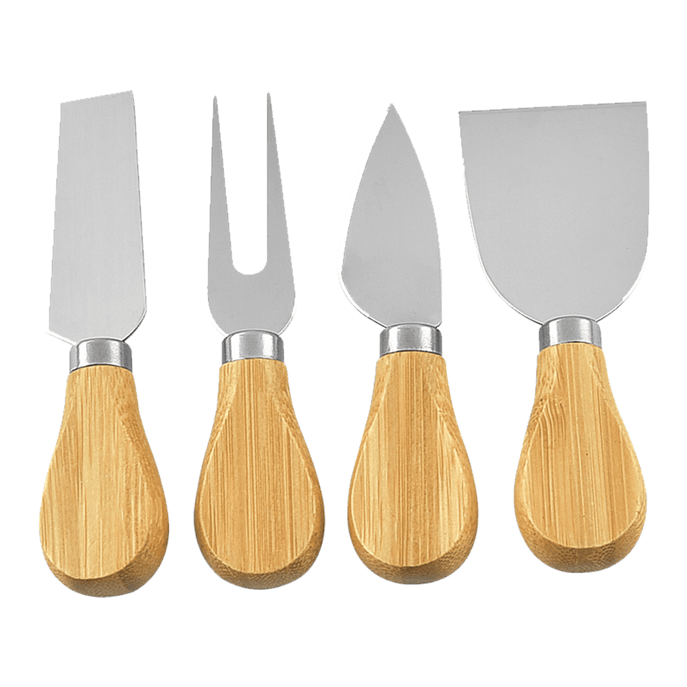 Click here for Heily 4 Pieces Set Cheese Knives With Acacia Wood... prices