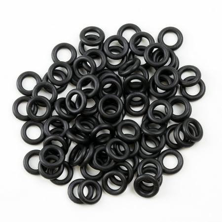 -007 Black FKM/Viton 75 O-Ring 5/32X 1/16 (Pack of 25) - Walmart.com
