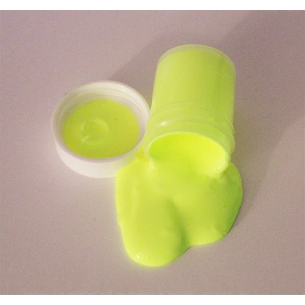 Chartreuse UV Blacklight Reactive Neon Acrylic Paint-4oz - Walmart.com ...