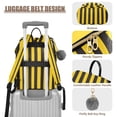 ALAZA Yellow Stripes Line Pattern Travel Backpack Laptop Bag Large ...