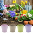 Potted Plant Flowerpot Planters Bucket Garden Outdoor Planter Basket ...