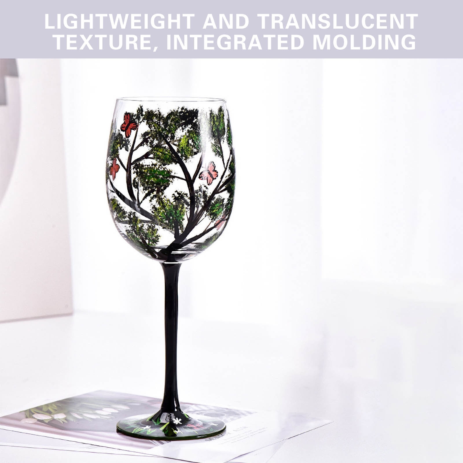 Click here for Unbranded Jovati Four Seasons Tree Wine Glasses 12... prices