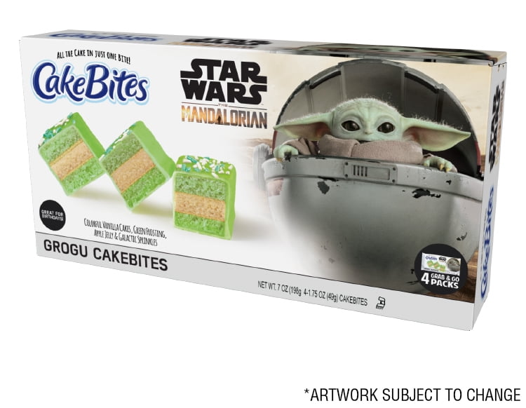 CakeBites Star Wars Grogru 4 Grab & Go, Family Pack - Walmart.com