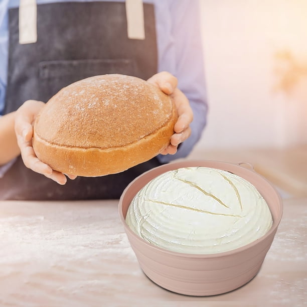 LSLJS New Bread Fermentation Basket Foldable Bread Fermentation Bowl ...