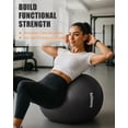 Boston Stability Ball - Swiss Ball for Home Fitness and Physical ...