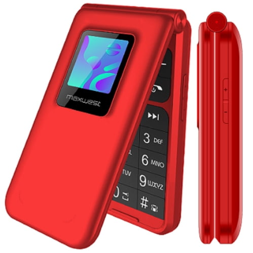 Maxwest Neo Flip LTE (128MB, 64MB RAM), 2.4" HD Display , Dual Sim ...