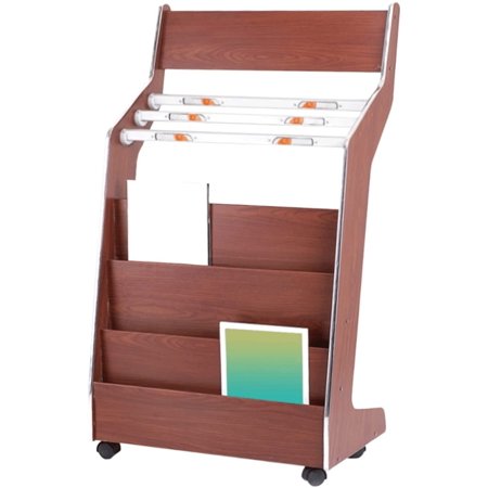 Magazines Display Wooden Newspaper Rack Magazine Rack Book Rack Storage ...