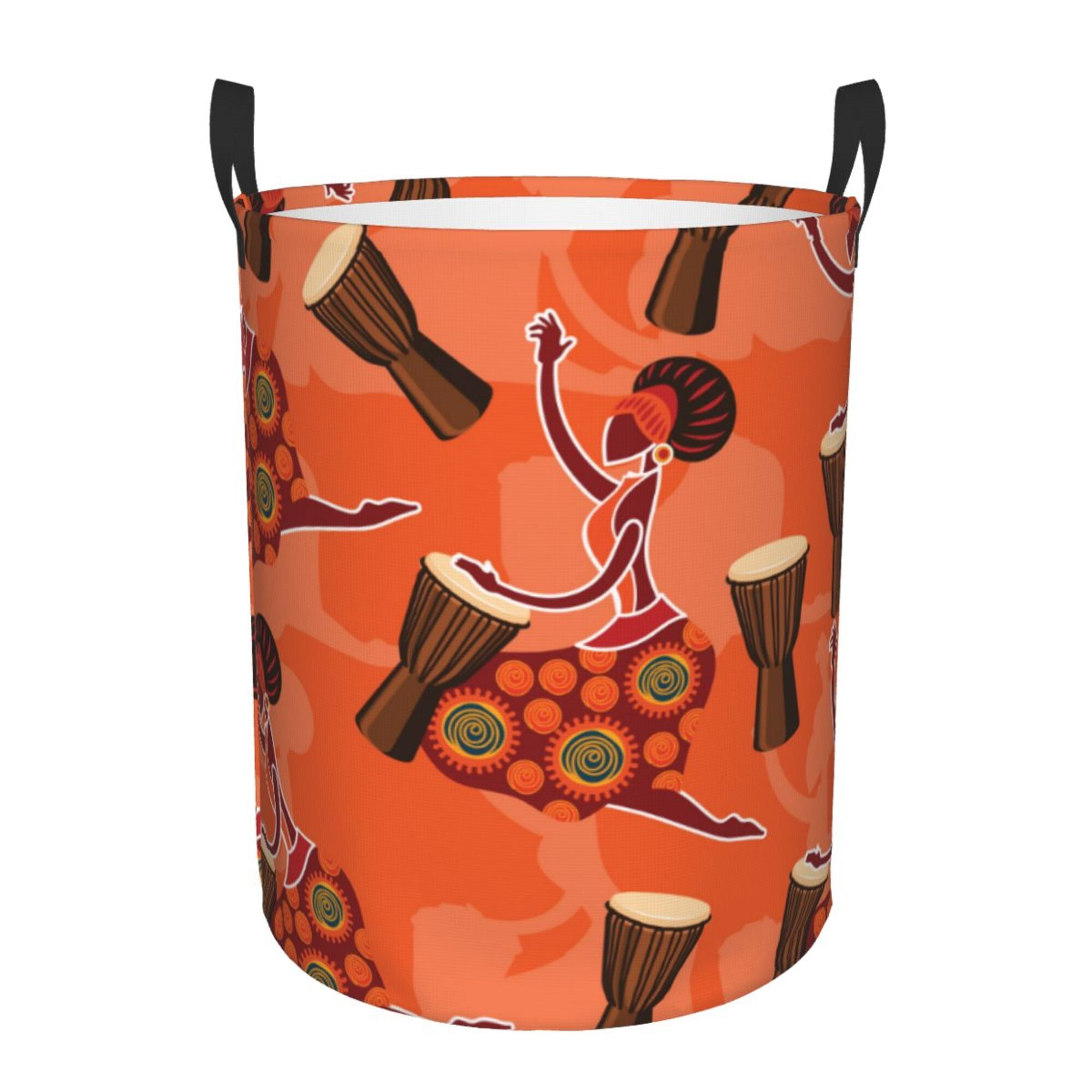 DouZhe Waterproof Collapsible Large Laundry Baskets, Ethnic Dancer ...