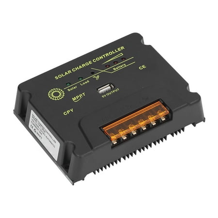Solar Charge Controller, 12V 24V 20A MCU Control MPPT Solar Charge ...