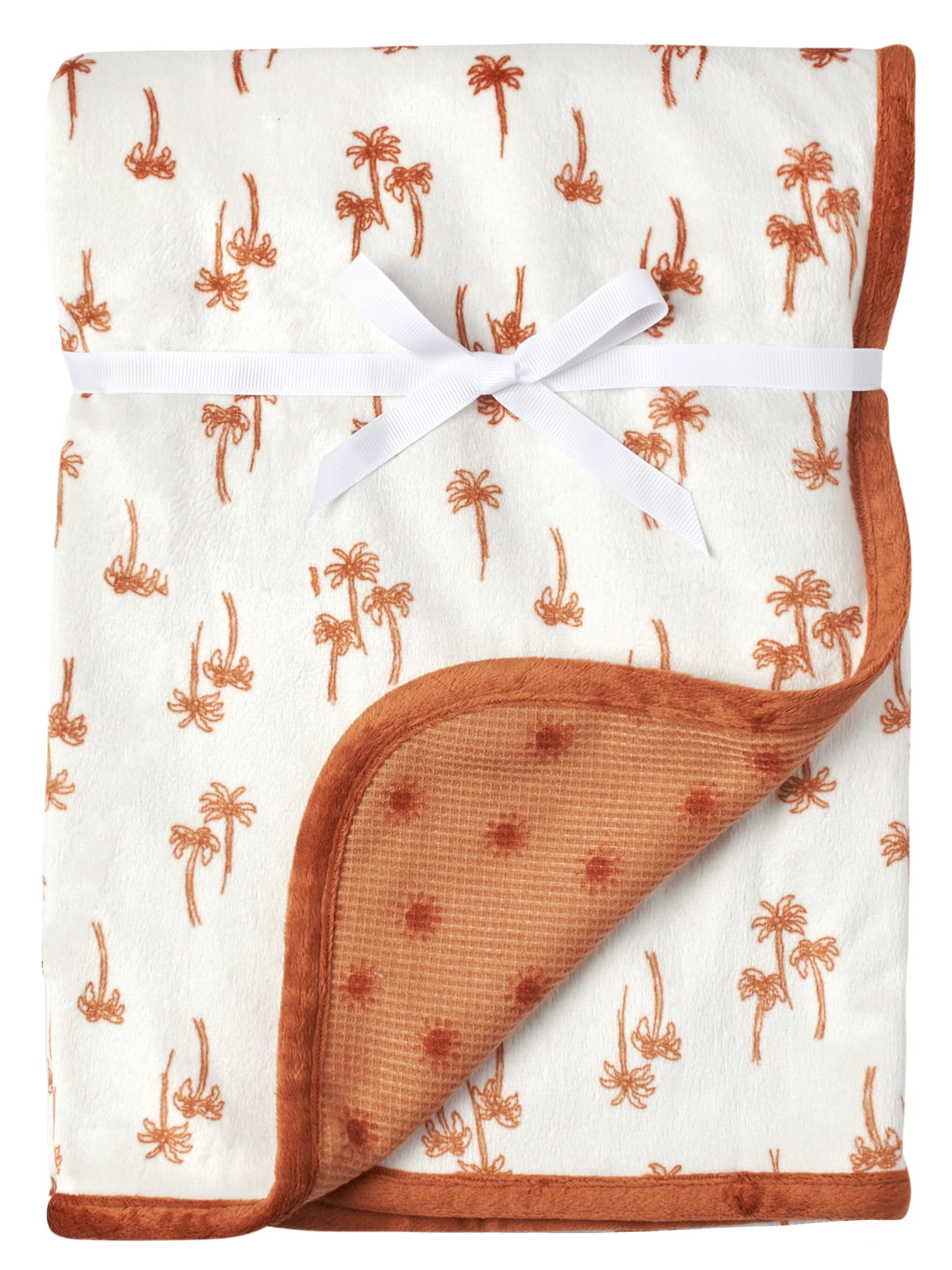 Modern Moments by Gerber Baby & Toddler Boys Reversible Plush Blanket ...