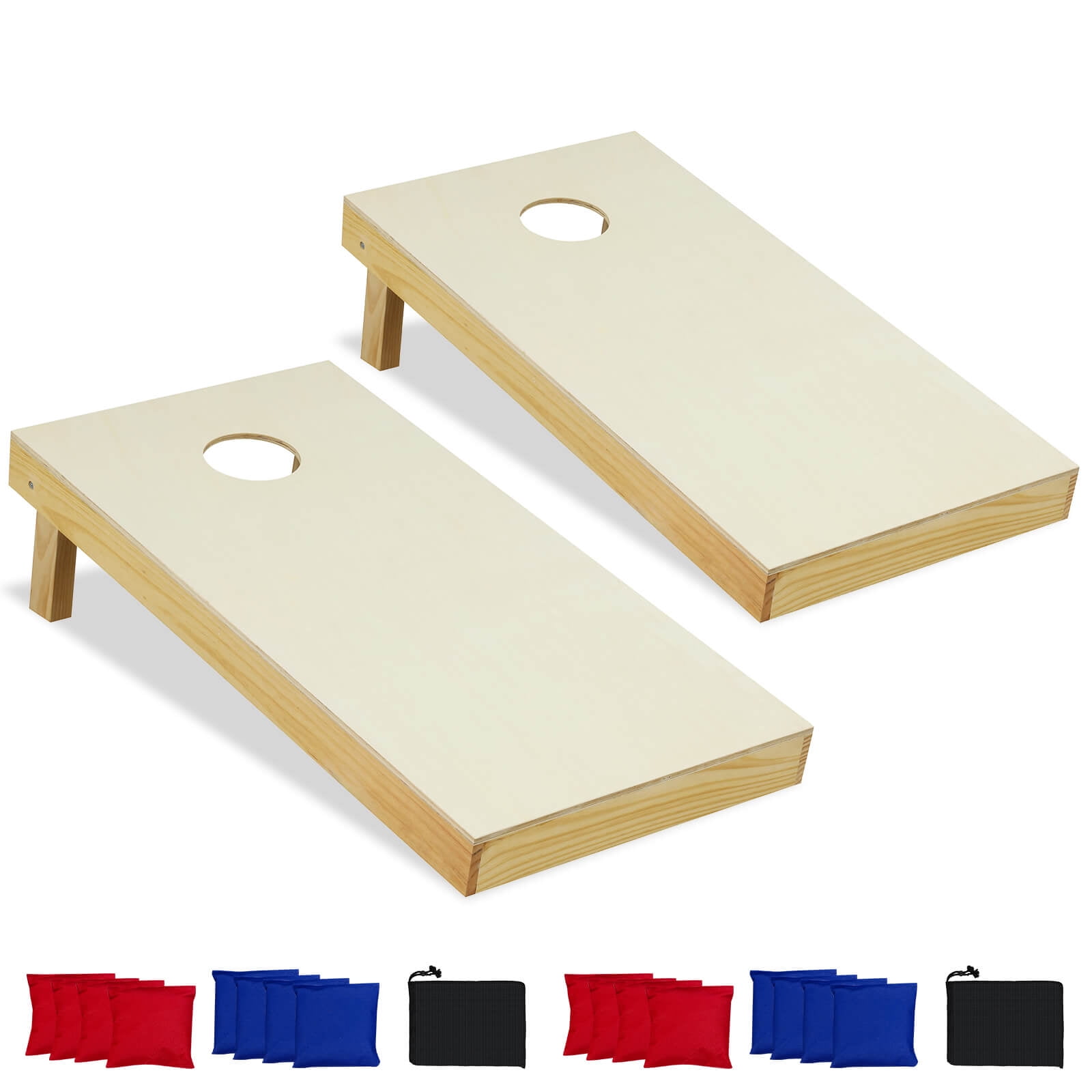 Click here for Costway 2 Pcs 4x2 Portable Corn Hole Game Board In... prices