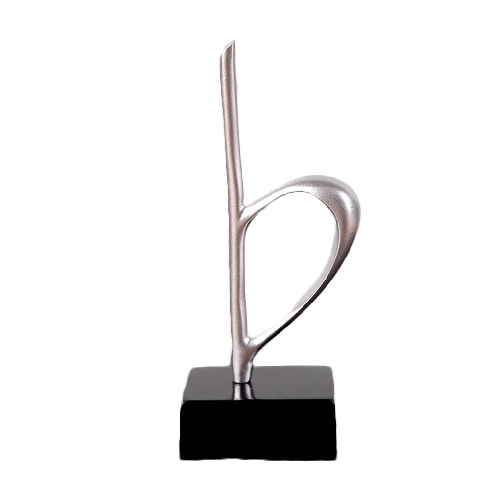 Treble Clef Music Instrument Miniature Replica on Stand, Mini Musical ...