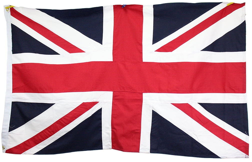 High Quality Cotton National British Flag 3x5ft. UK Flag/Banner Indoor ...