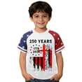 250Th Anniversary Shirts Boys Patriotic Graphic Independence Day Kids ...